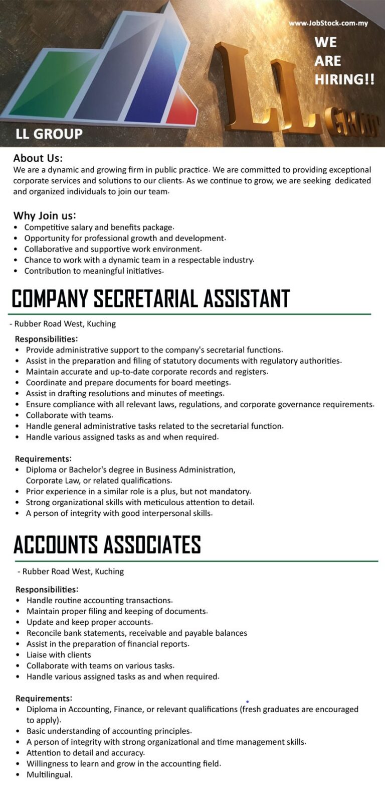 Join Us - LL Group